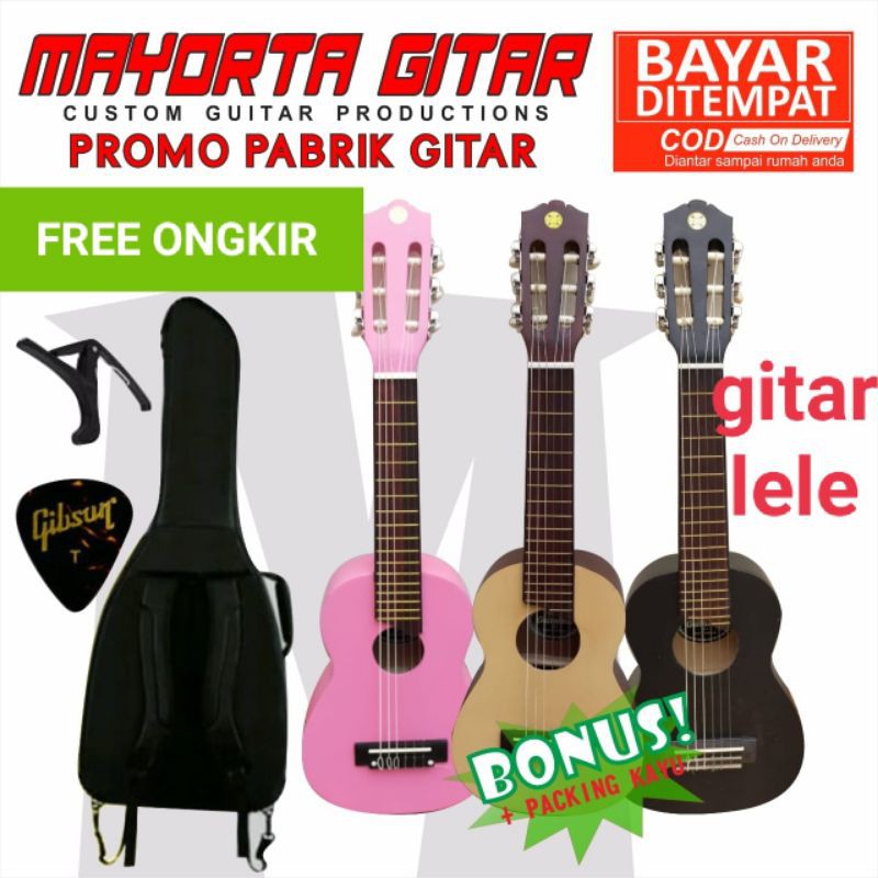 Jual Gitar mini / gitarlele GL1 senar nylon | Shopee Indonesia