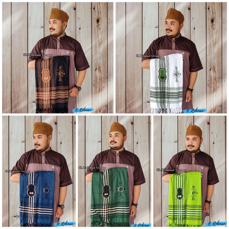 Jual Sorban Surban Serban Yaman Kombinasi Motif Logo Terompah NU ...