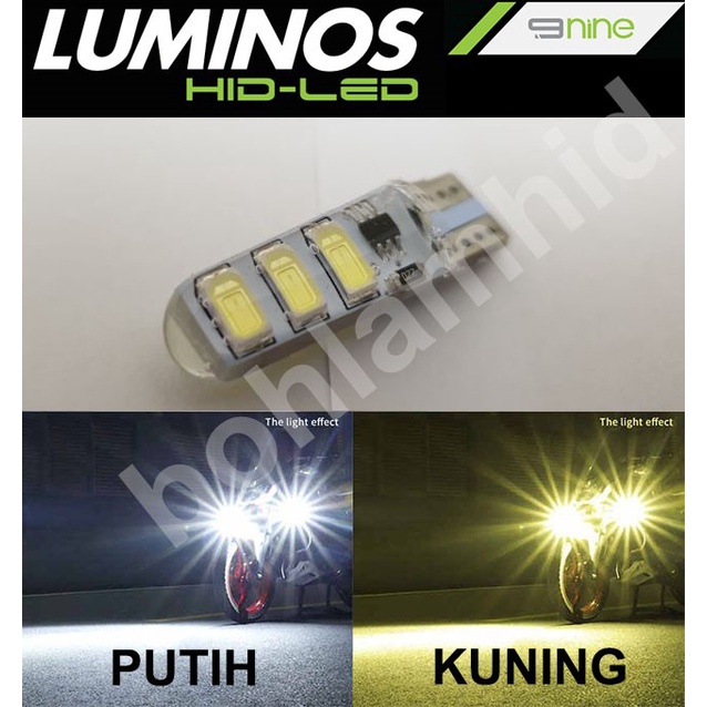 Jual Lampu LED Senja REVO ABSOLUTE LUMINOS T10 6 LED Kota / Kecil ...