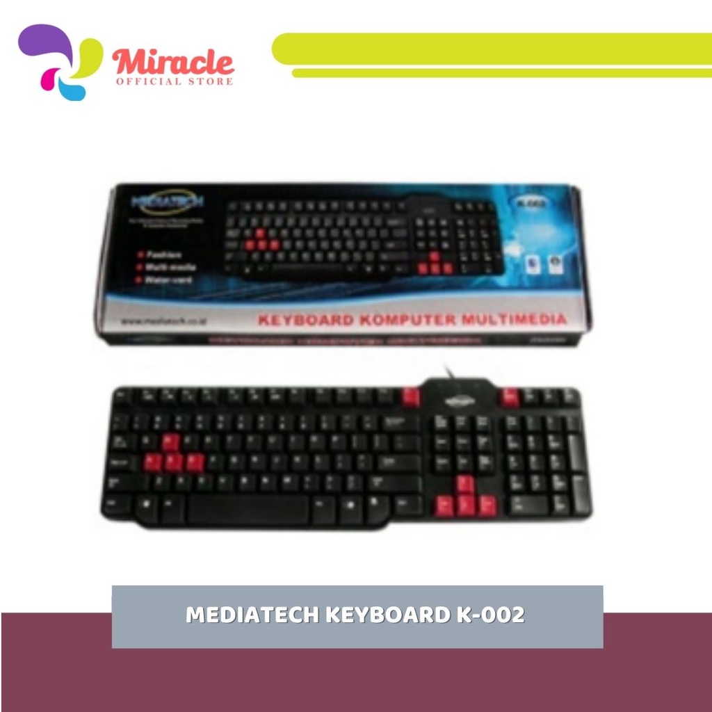 Jual Mediatech Keyboard K-002 - 52002 | Shopee Indonesia