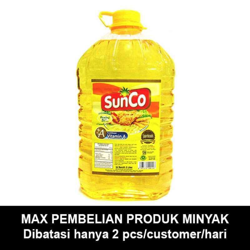 Jual Sunco Cooking Oil Pet 5 Liter | Shopee Indonesia