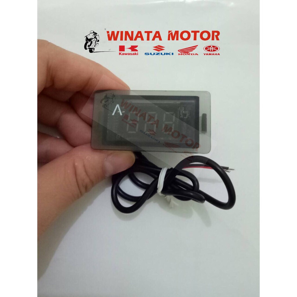 Jual VOLTMETER MOTOR DIGITAL CR7 (HIGH QUALITY) | Shopee Indonesia