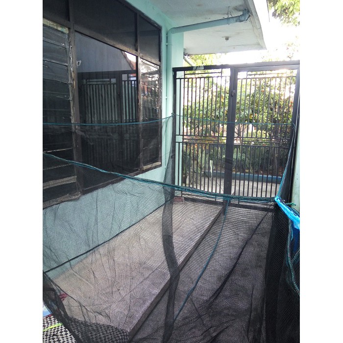 Jual Jaring Ikan 3 Meter Hitam RK Buka Hapa Waring kelambu Tambak ...