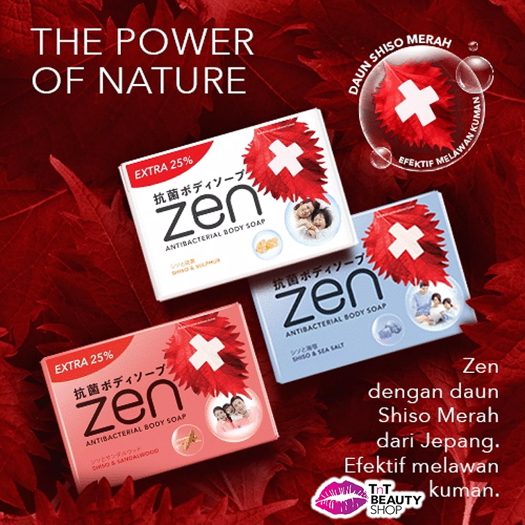 Jual Zen Anti bacterial Bar Soap | Sabun Mandi | Sabun Kesehatan ...