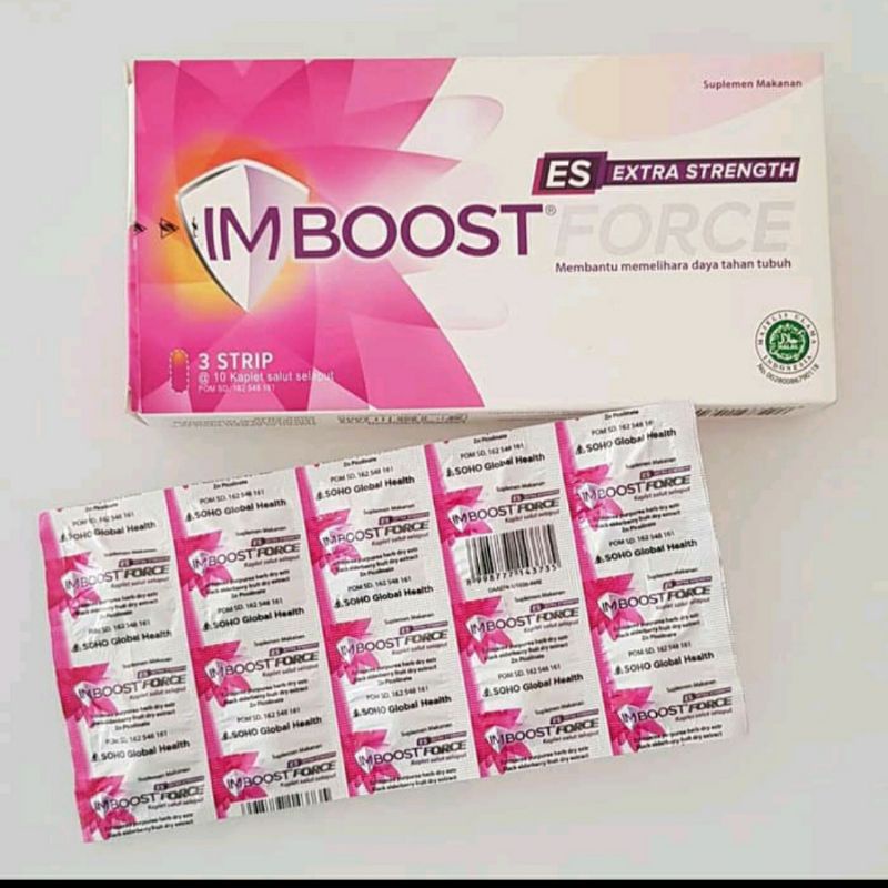 Jual IMBOOST FORCE EXTRA STRENGTH (HARGA PER BOX @30 TABLET) | Shopee ...