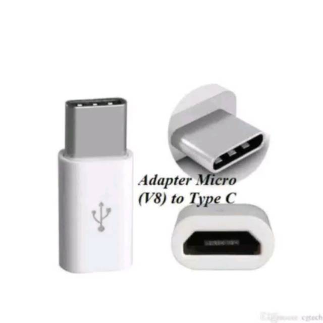 Jual CONECTOR KABEL DATA MICRO USB KE TIPE C UNTUK SEMUA HP XIAOMI ...