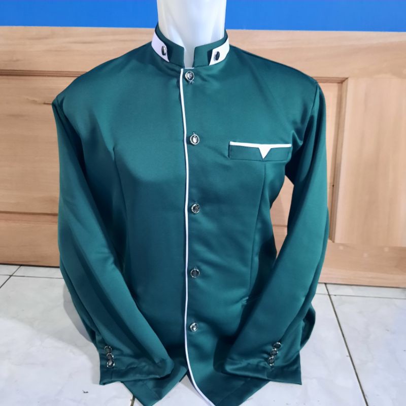 Jual jasko/koko hijau army lis putih polos realpict | Shopee Indonesia Jual jasko/koko hijau army lis putih polos realpict | Shopee Indonesia