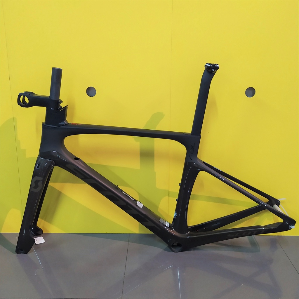 Jual Rangka sepeda Frame scott foil premium disc bronze not giant trek ...