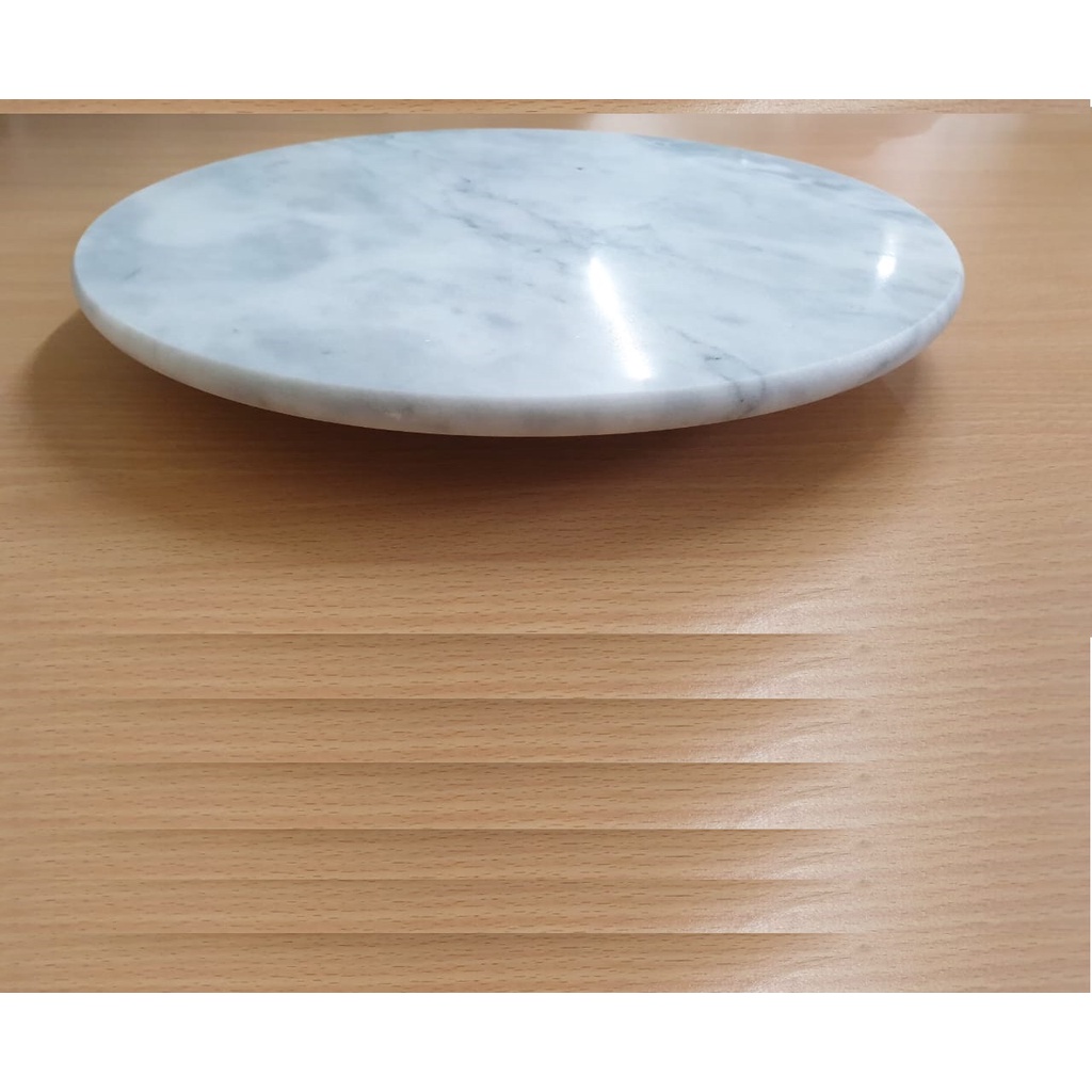 Jual Cake Marmer Meja Putar Marble Cake Turn Table Kue Meja Hias Putar ...