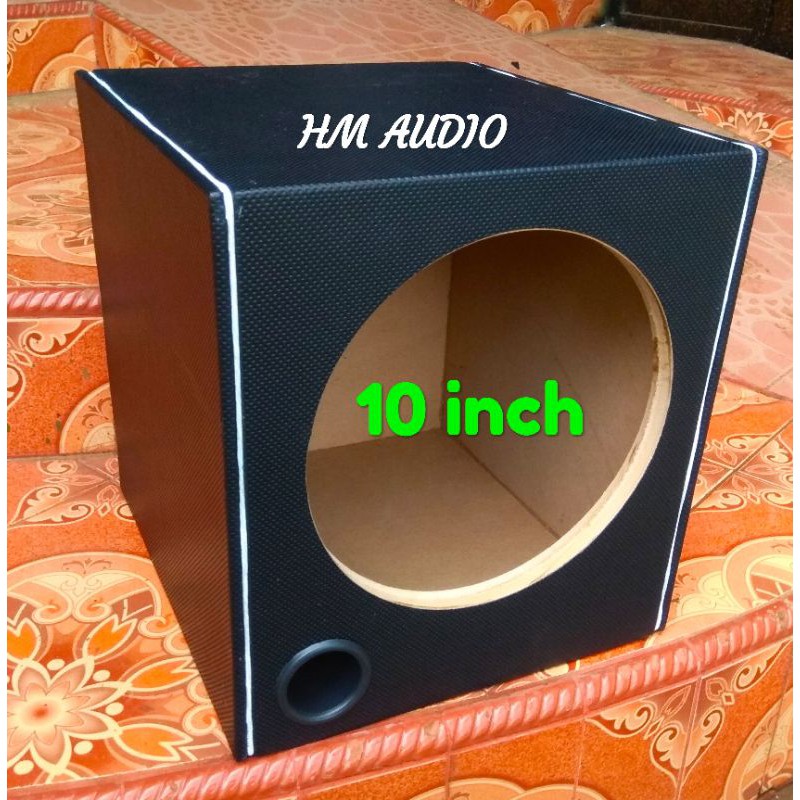 Jual Box speaker 10 inch Box Subwofer 10 inch kotak mdf tebal bungkus ...