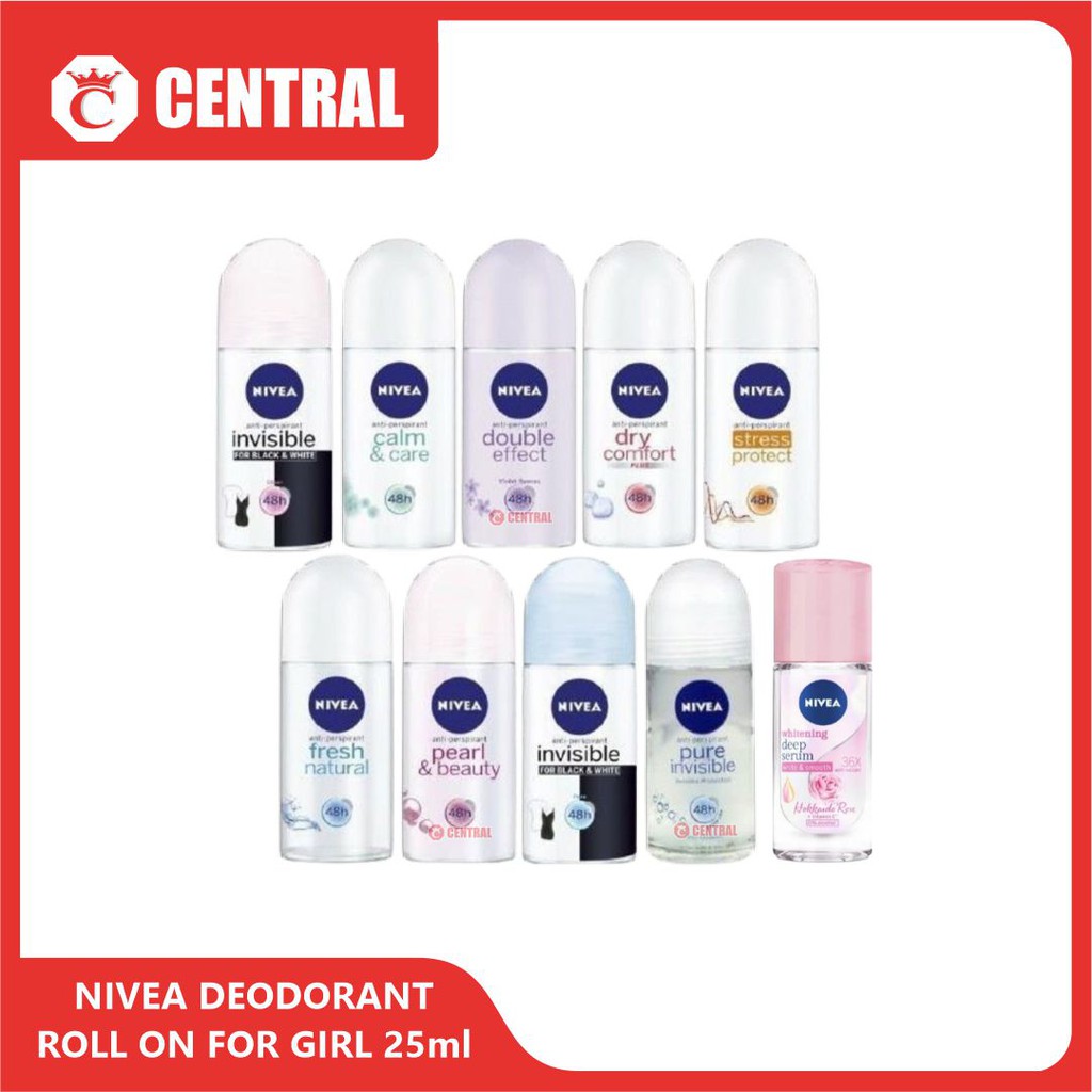 Jual DEODORANT NIVEA ROLL ON FOR GIRL 25ml /Centralbandung | Shopee ...