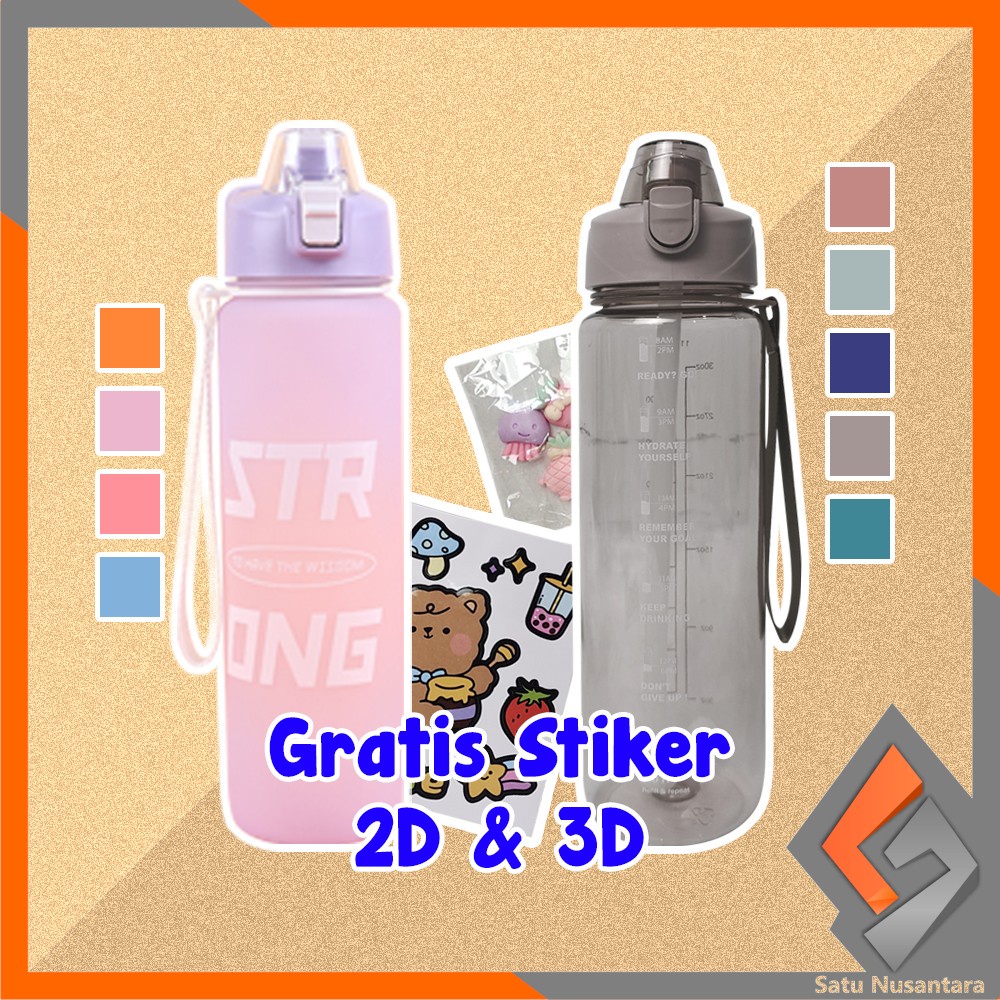 Jual SN-C580 C588 Bottle Botol Minum Tumblr Air 1 Liter / Botol ...