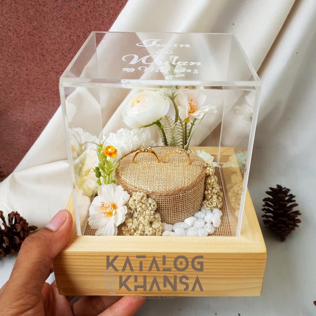 Jual Tempat Cincin Lamaran Bellinda Ring Box Seserahan | Shopee Indonesia