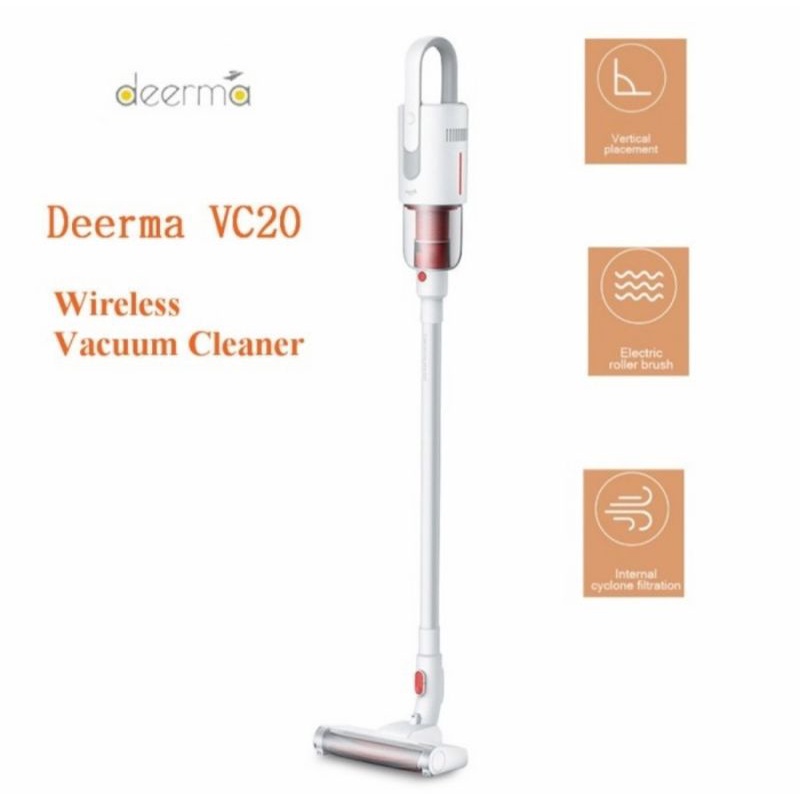 Jual Deerma VC20 Plus Handheld Wireless Vacuum Cleaner Penyedot Debu ...
