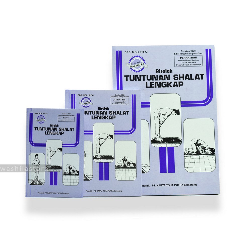 Jual BUKU Risalah Tuntunan Shalat Saku Kecil - Sholat Lengkap - Drs ...