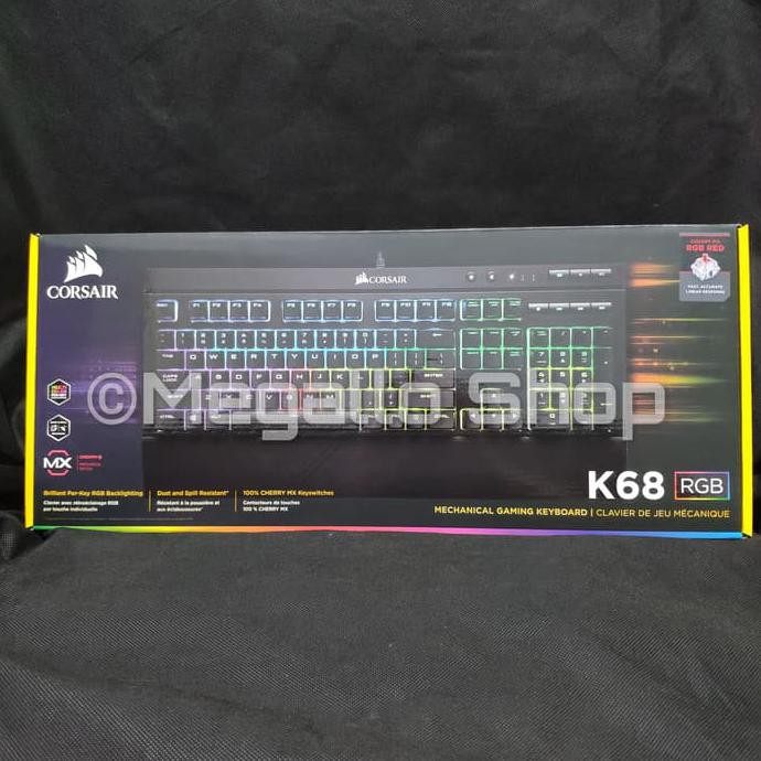 Jual Corsair K68 RGB Mechanical Gaming Keyboard - Red Switch | Keyboard Gaming | Aksesoris PC ...