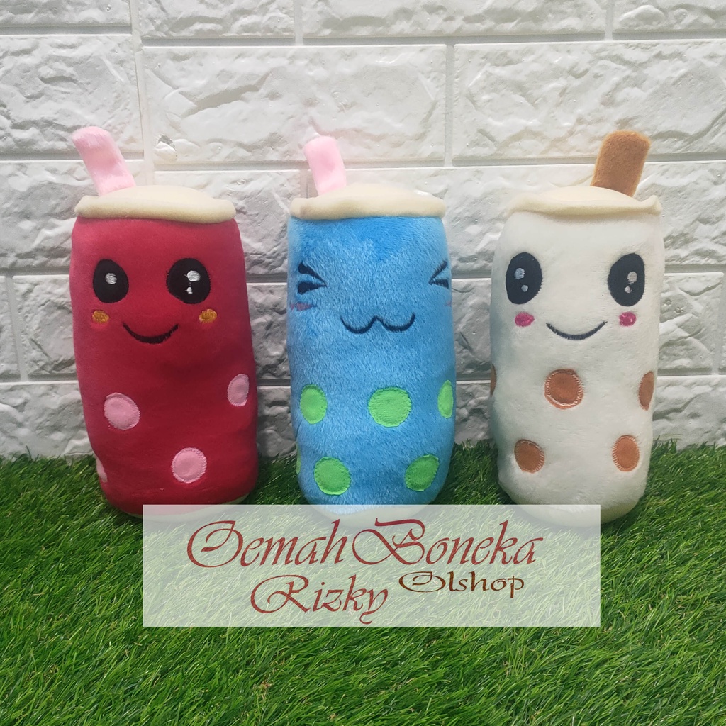 Jual Boneka Boba lucu ukuran 25cm/minuman boba viral/boba cangkir ...