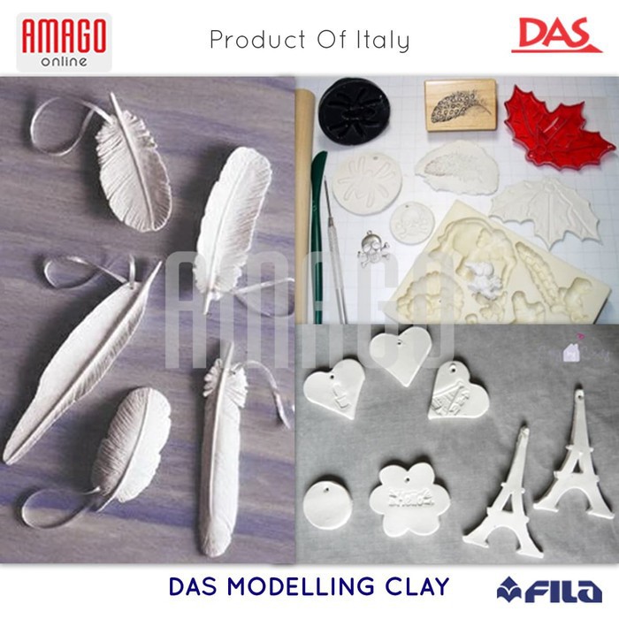 Jual Clay DAS Modelling Clay Tanah Liat - Air Hardening Kering tanpa ...