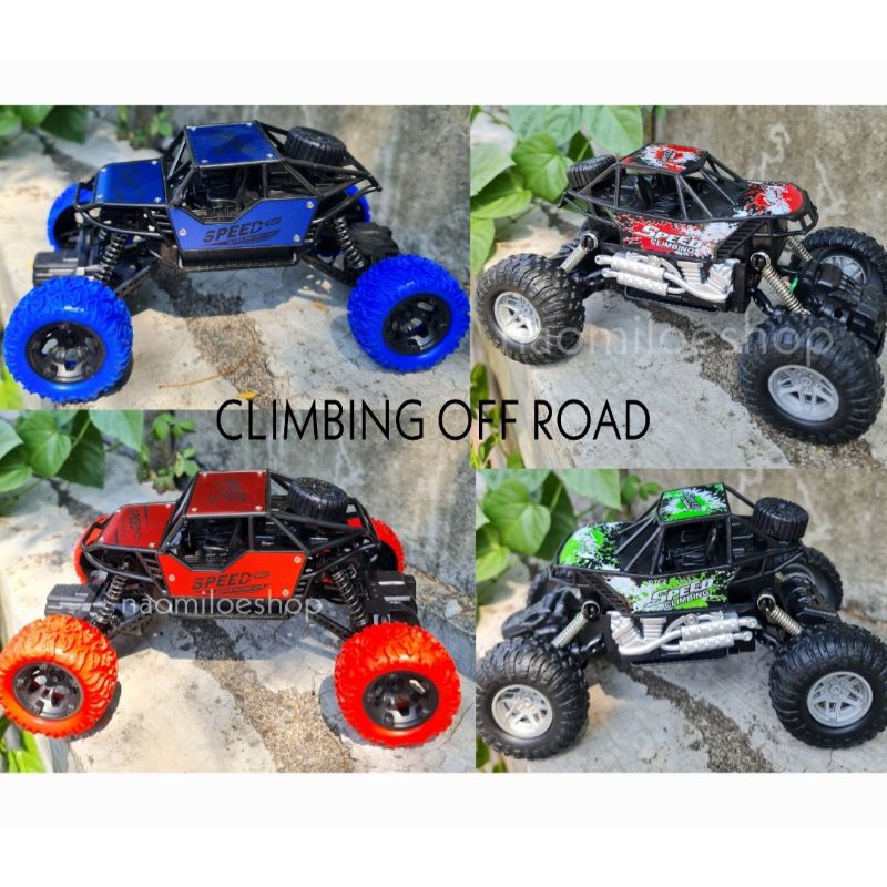 Jual Mobil Remote Kontrol Rc Super High Speed Climbing Car mainan mobil JEEP OFFROAD | Shopee ...