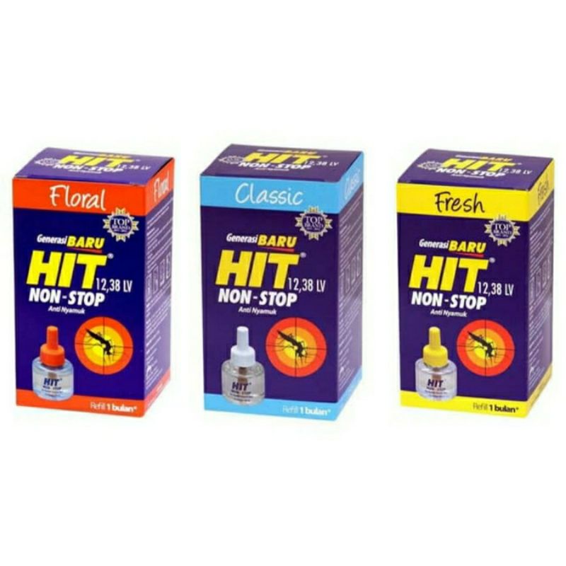 Jual Hit express elektrik liquid refil 35 ml/hit obat nyamuk cair rfl ...