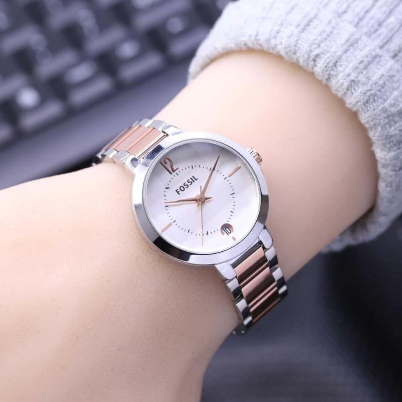 Jual JAM TANGAN WANITA TERBARU/JAM TANGAN FASHION RANTAI FREE BOX ...