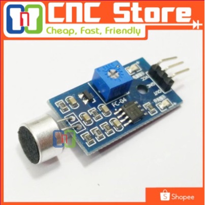Jual [SEN-0014] FC-04 FC04 SOUND VOICE WHISTLE DETECTION SENSOR SUARA ...