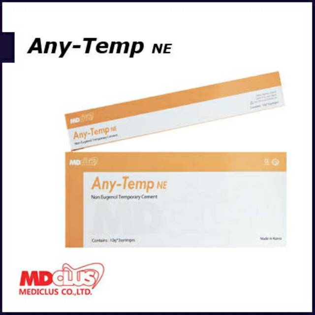 Jual TEMPORARY CROWN & BRIDGE Non Eugenol ( 1 Syringe ) Any-Temp NE / Temp Bond NE Any-Temp NE ...