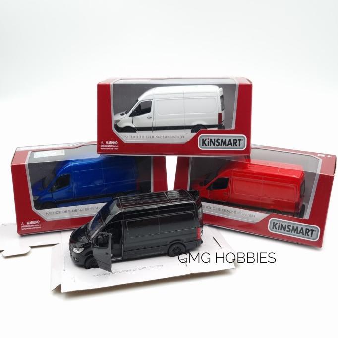 Jual Mercedes Benz Sprinter Van Kinsmart 5426W Diecast Mobil Mainan ...