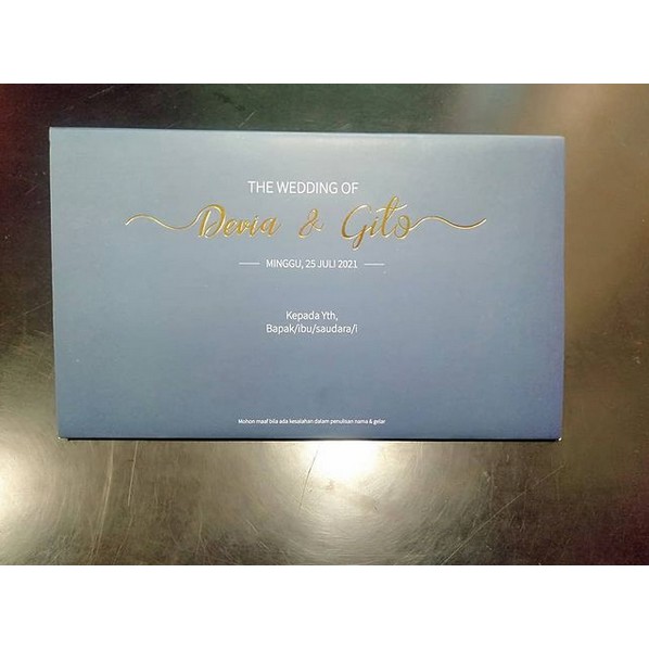 Jual Undangan Pernikahan Soft Cover | Shopee Indonesia