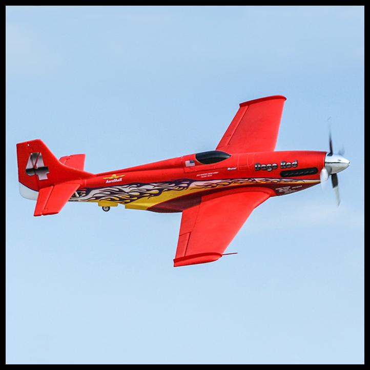 Jual Fms P51 Dago Red V2 1070Mm Lebar Sayap Pembalap Epo Rc Pesawat Pnp ...