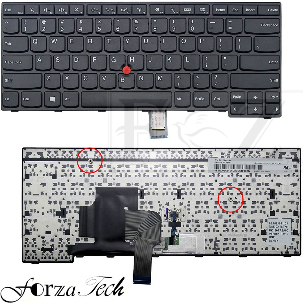 Jual Keyboard Lenovo IBM Thinkpad E450 E450C E455 E460 E465 W450 Series ...