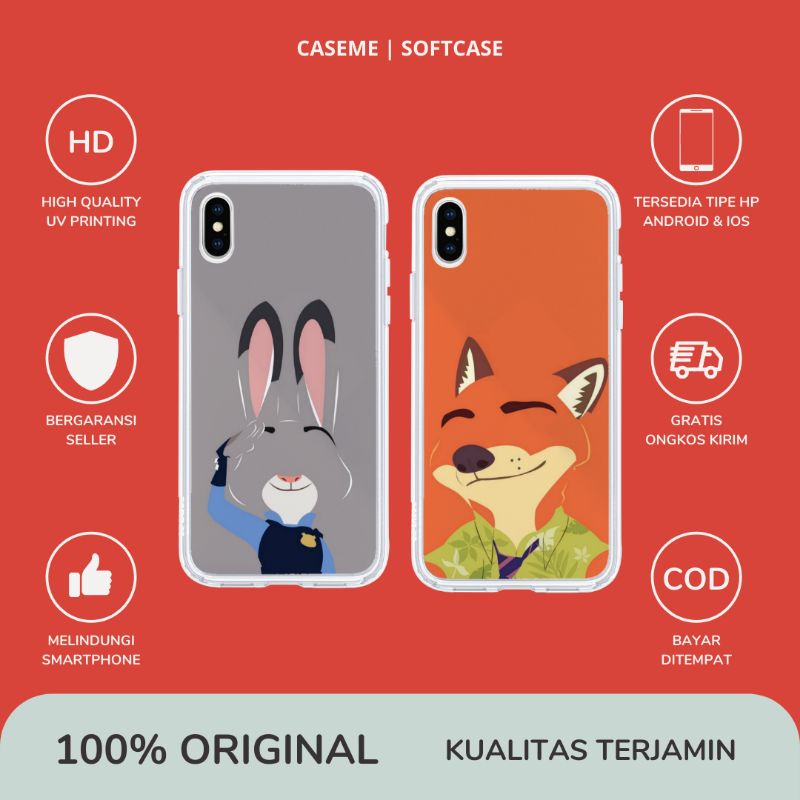 Jual Custom Case Cute Zootopia All Type Hp | Shopee Indonesia