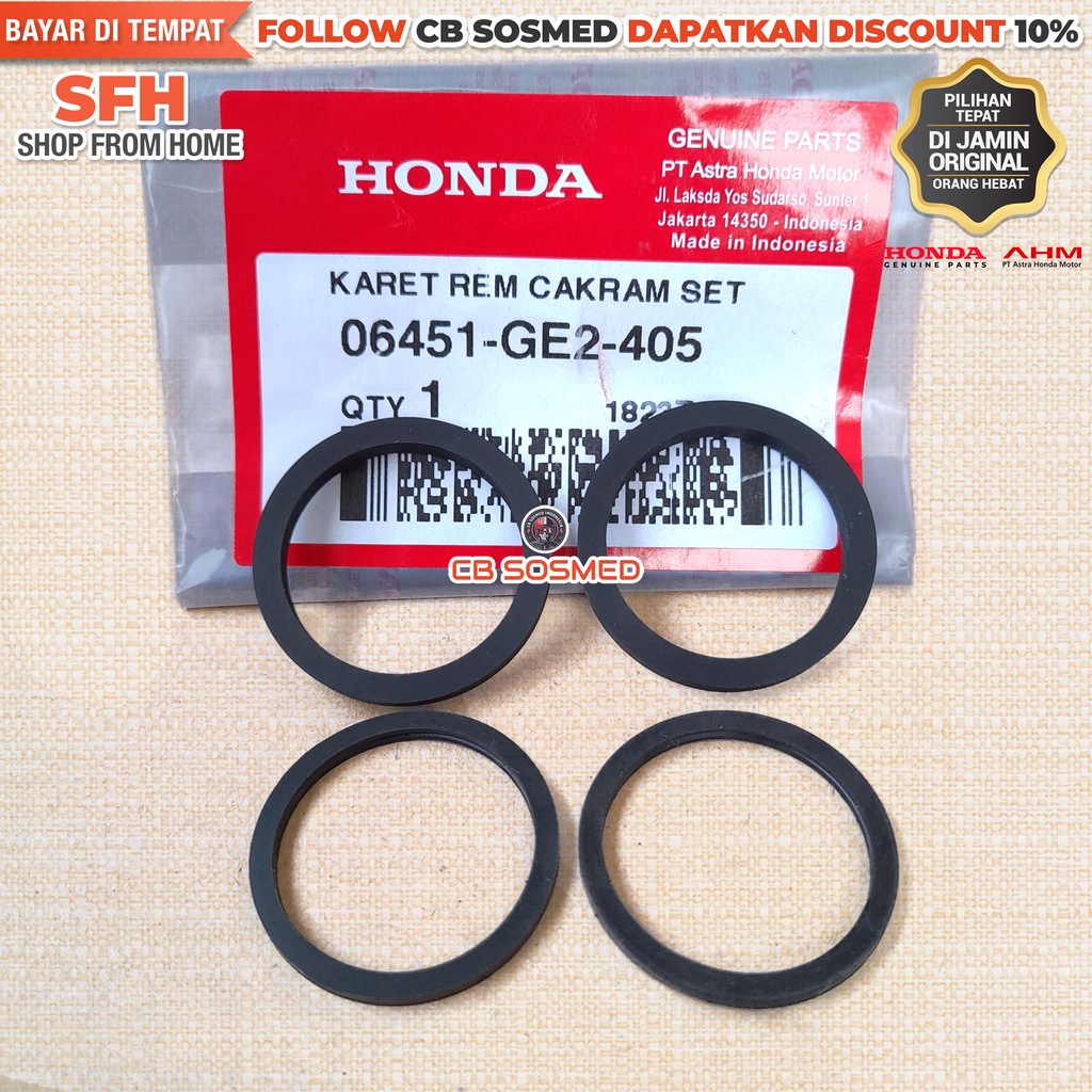 Jual O-Ring Seal Caliper Rem Depan SUPRA X 125 Oring Sil Kaliper Depan SUPRA X125 INJEKSI Seal ...