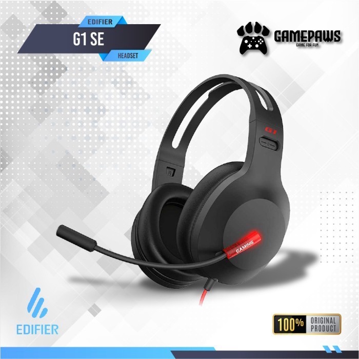 Jual Headset Edifier G1 SE Gaming Surround Sound & Detachable Mic ...