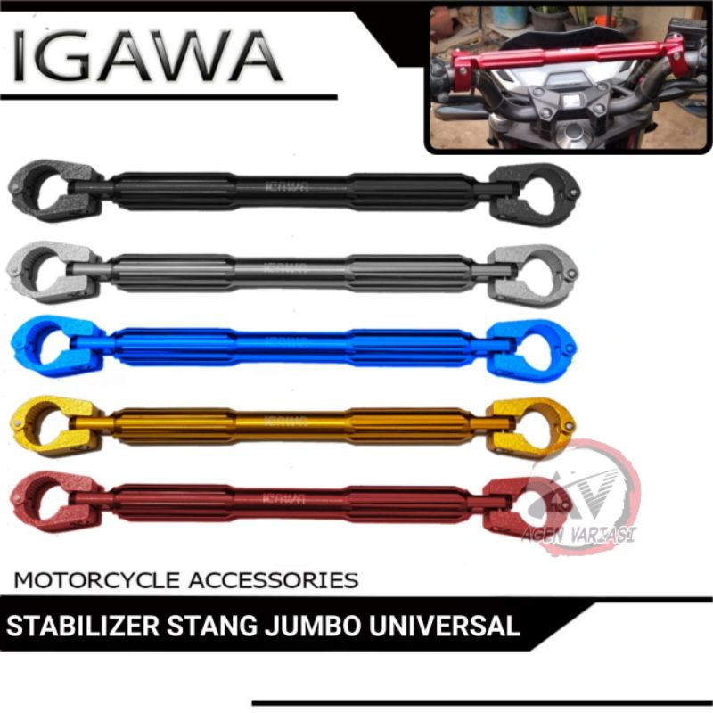 Jual tiang stabilizer stang universal / palang stang motor model jumbo ...