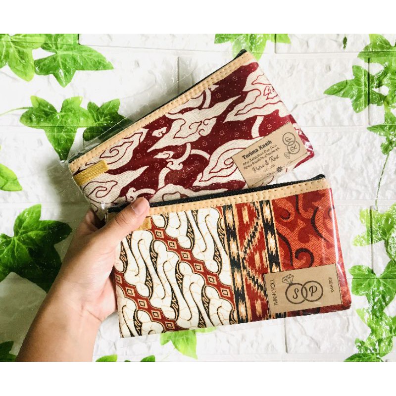 Jual Souvenir pouch batik 19x12cm | Shopee Indonesia