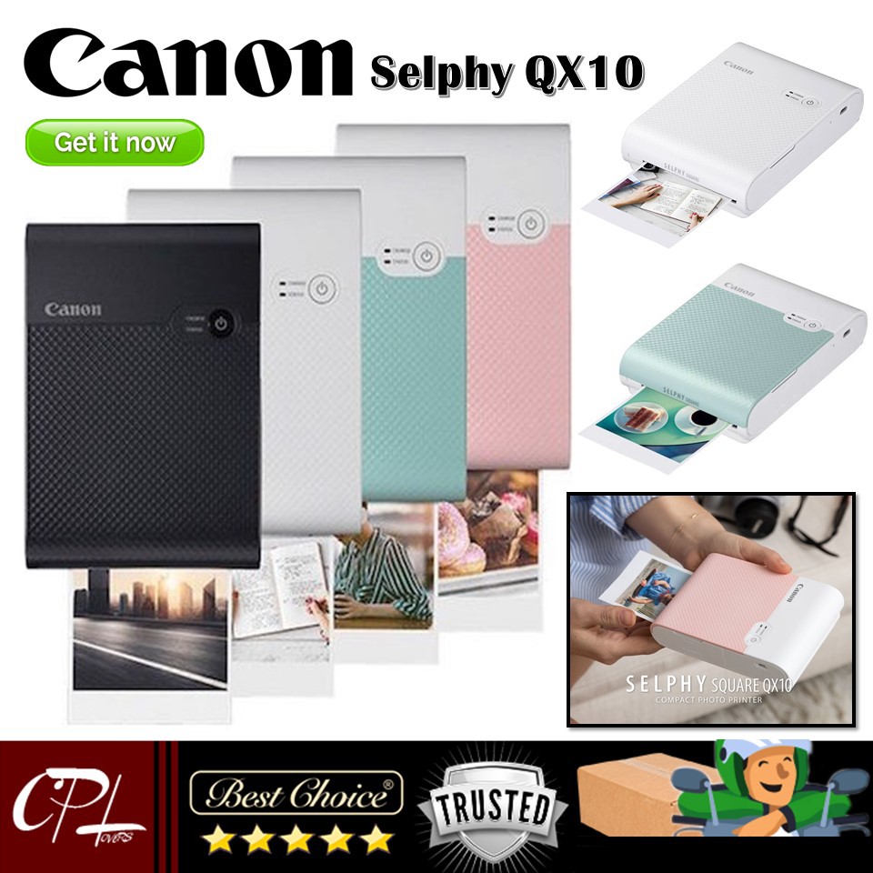 Jual Canon Selphy Square QX10 Compact Photo Printer | Shopee Indonesia