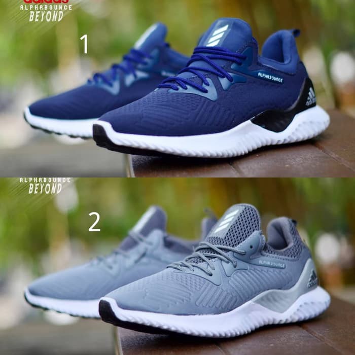 Jual ASLI IMPORT SEPATU olahraga RUNNING PRIA ADIDAS ALPHABOUNCE SPORT ...