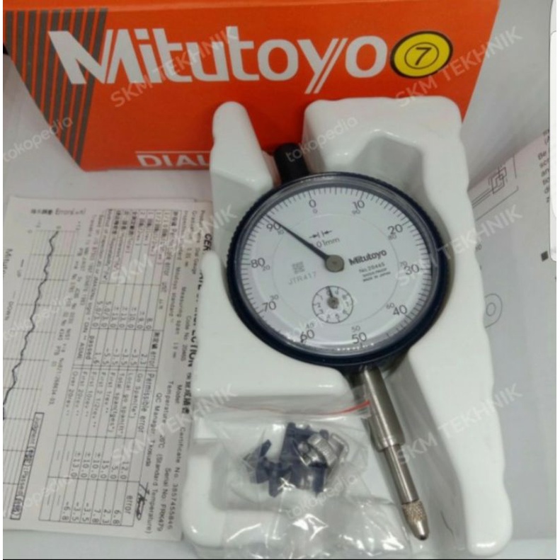 Jual NDICATOR MITUTOYO 204S DIAL INDICATOR MITUTOYO JPN | Shopee Indonesia