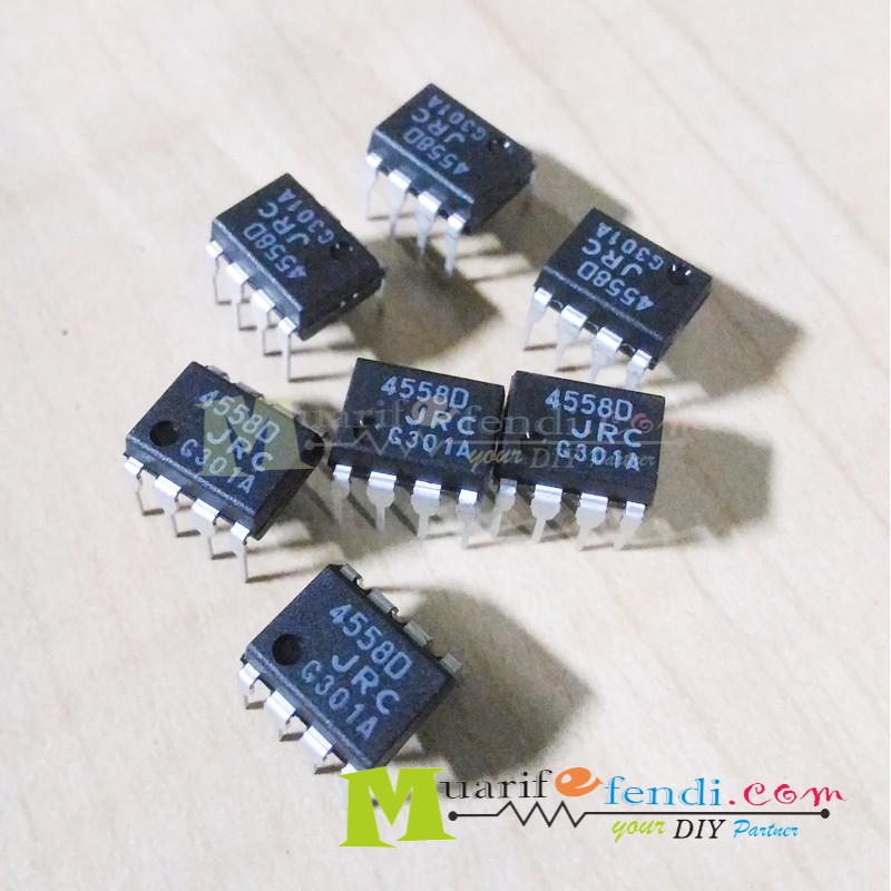 Jual IC dual Opamp JRC4558 4558 | Shopee Indonesia