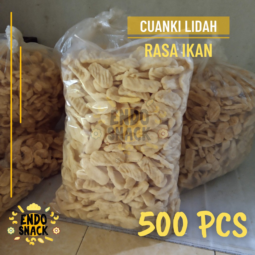 Jual 500 Pcs CUANKI LIDAH 1 Bal Cuanki Batagor Khas Garut Pelengkap ...