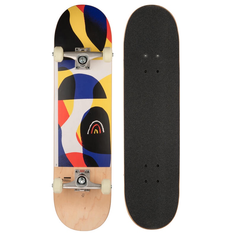 Jual Decathlon OXELO Skateboard Complete FSC Maple 8" CP100 - 8644583 ...
