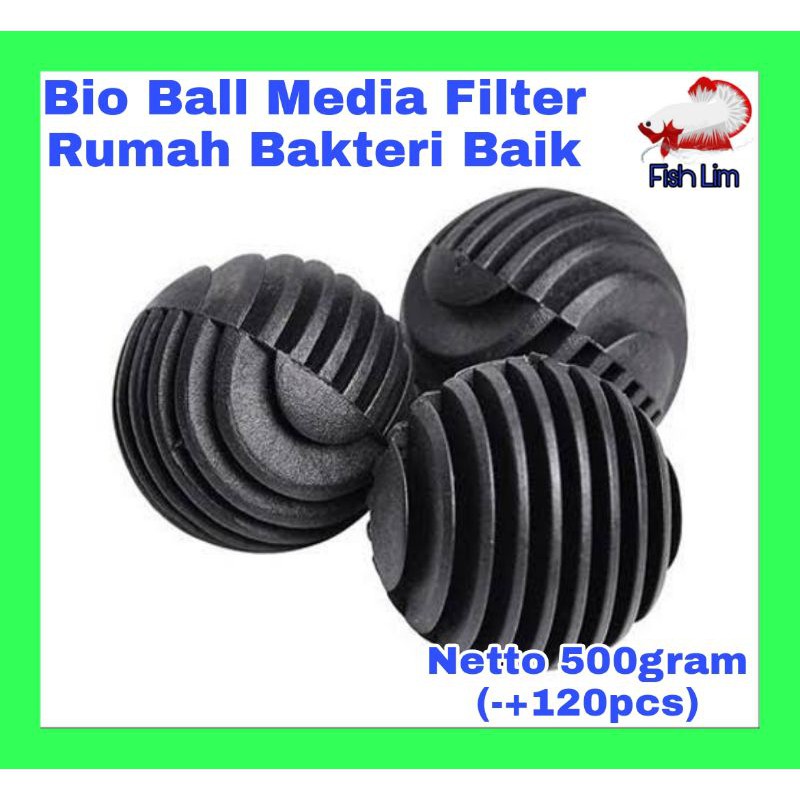 Jual BIO BALL 500GRAM MEDIA FILTER AIR AQUARIUM DAN KOLAM | Shopee ...