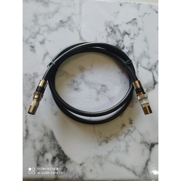 Jual KABEL ANTENA TV RG6 PLATINUM STB CCTV PERPANJANGAN FEMALE TO MALE DENGAN KONEKTOR PRESS ...