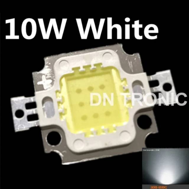 Jual Led 10w white 12v 1a putih | Shopee Indonesia