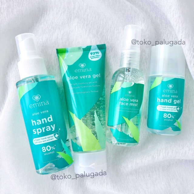 Jual Emina Aloe Vera Series - Emina Aloe Vera Hand Spray Emina Aloe ...