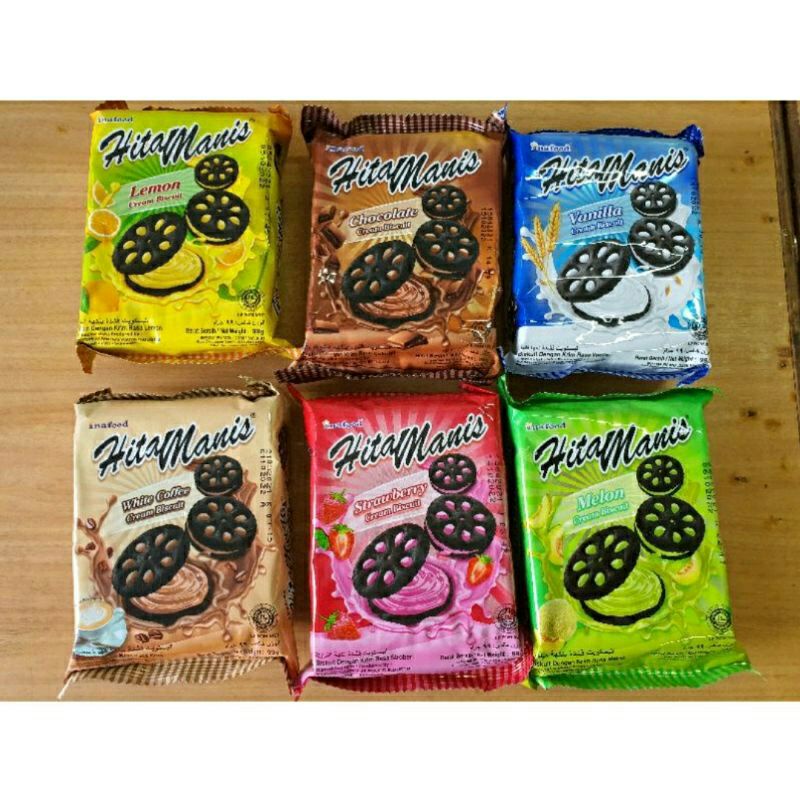 Jual Inafood Biskuit Hitam Manis All Varian 99 gr | Shopee Indonesia