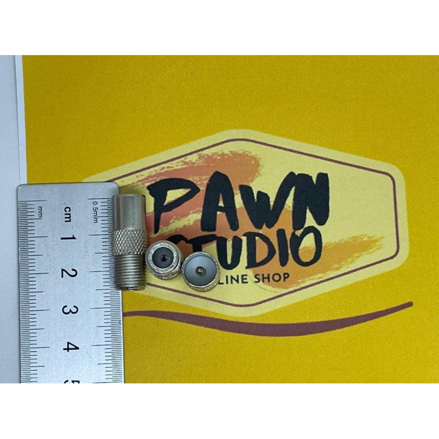 Jual Jack konektor I antena tv I MALE drat besi / colokan antena tv ...