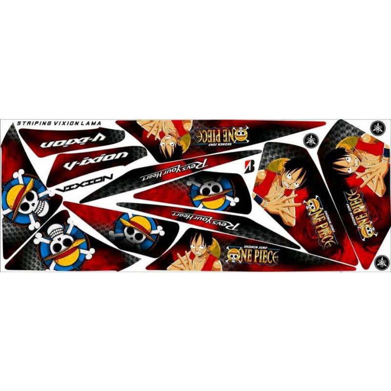Jual STRIPING STIKER VARIASI MOTOR YAMAHA VIXION OLD/LAMA MOTIF ONE ...