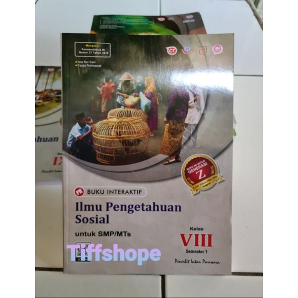 Jual Buku lks pr interaktif ilmu pengetahuan sosial kelas VIII,8 Semester 1 tahun 2022 kurikulum ...